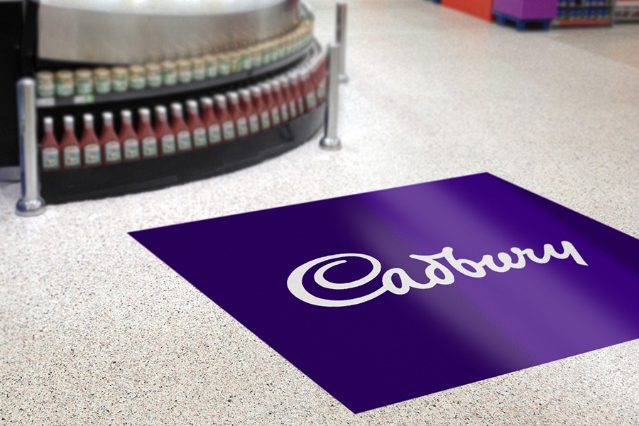 Floor Sticker - Snap Color